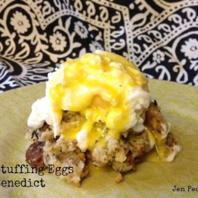 Stuffing Eggs Benedict