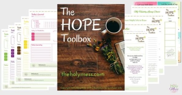 My Hope Toolbox: A Printable Kit for Overcoming Depression