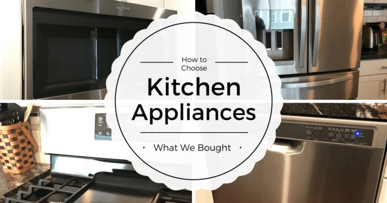 How to Choose Kitchen Appliances: What We Bought