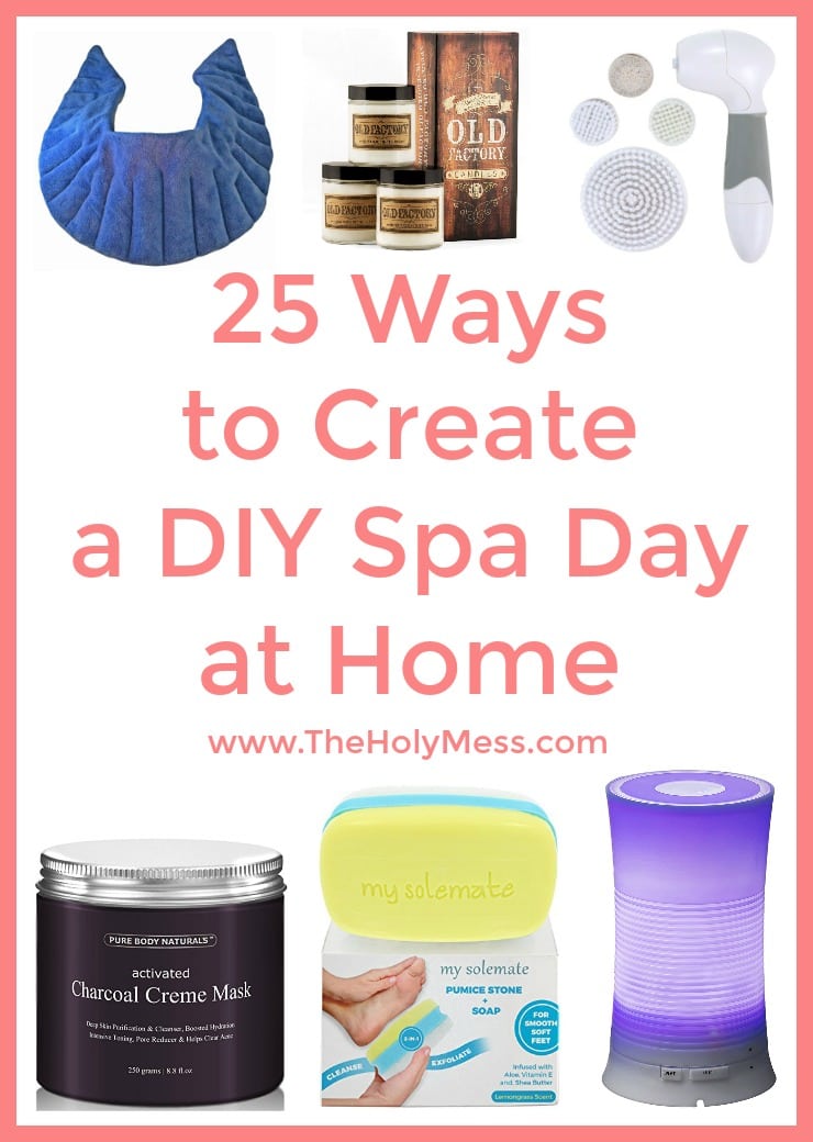 25 Ways to Create a DIY Spa Day at Home