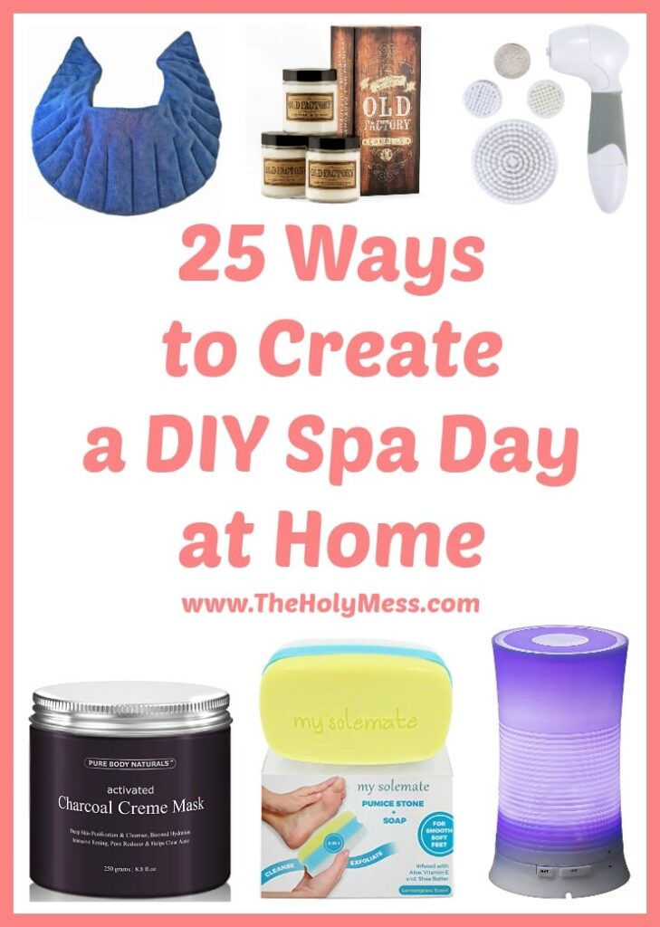 25 Ways to Create a DIY Spa Day at Home