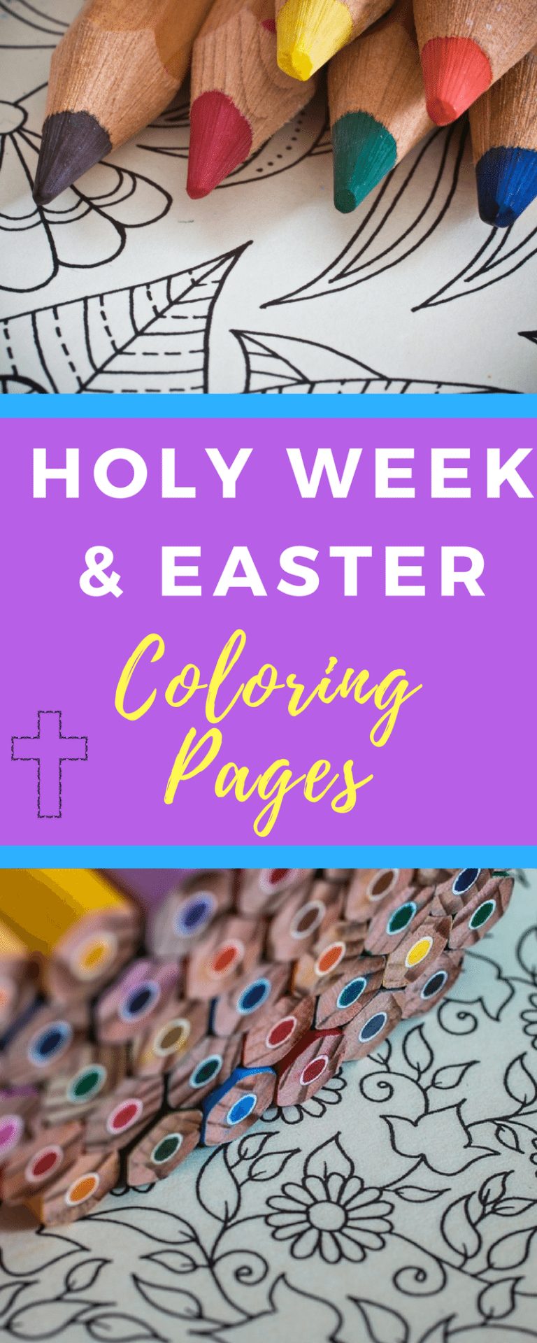 Holy Week and Easter Kid and Adult Coloring Pages