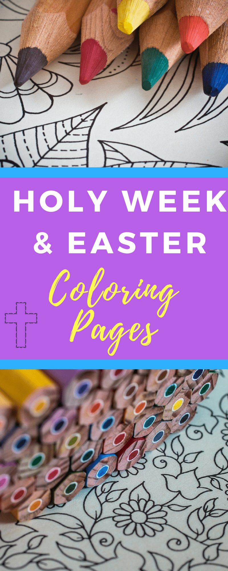 Holy Week and Easter Kid and Adult Coloring Pages
