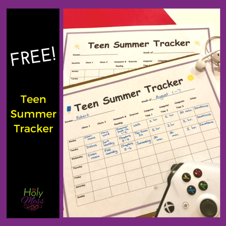 Teen Summer Tracker