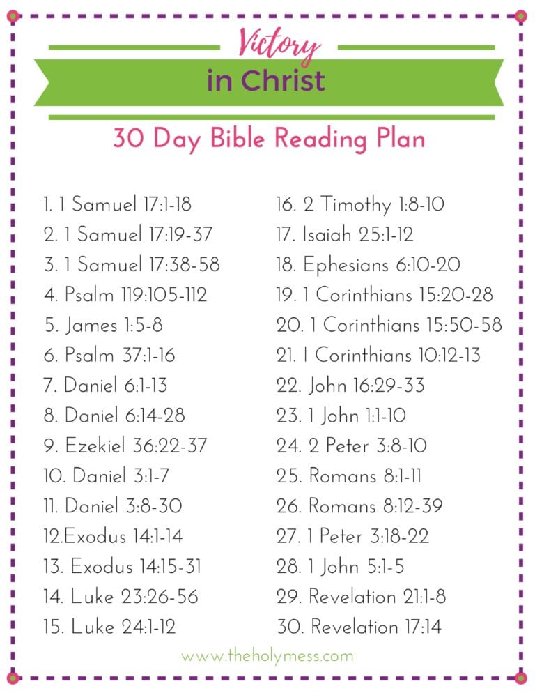 30 Day Bible Reading Plans: 25+ Free Collections to Guide You