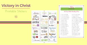 30 Day Victory in Christ Bible Reading Plan