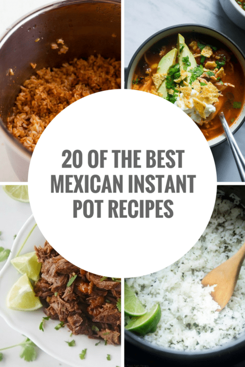 20 of the Best Instant Pot Mexican Recipes