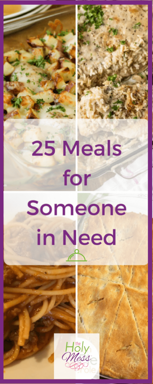 25 Meals for Someone in Need
