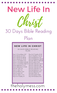 30 New Life in Christ Bible Verses