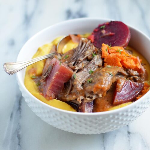 Instant Pot Short Ribs with Vegetables