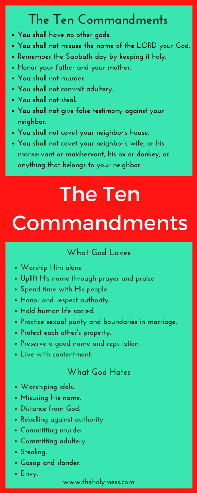 The Ten Commandments: Ten Truths That Give Life