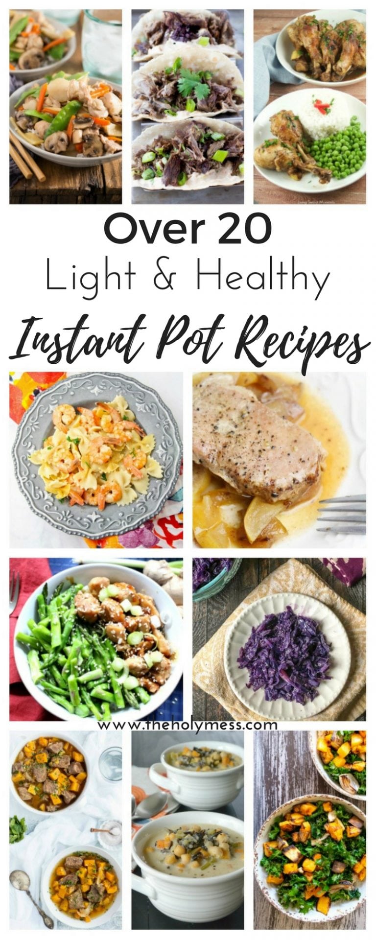 20 Light and Healthy Instant Pot Recipes