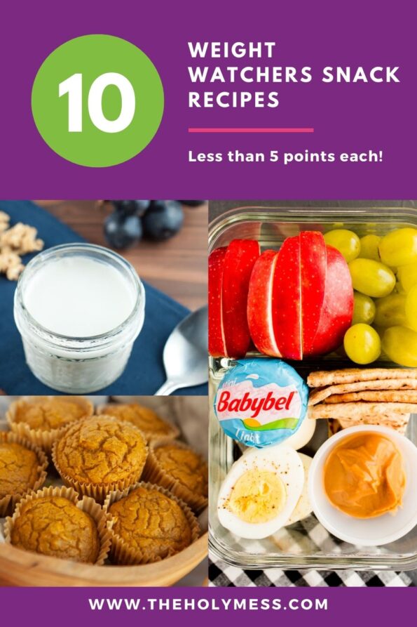 Top 10 Weight Watchers Snack Recipes - All Low Points!