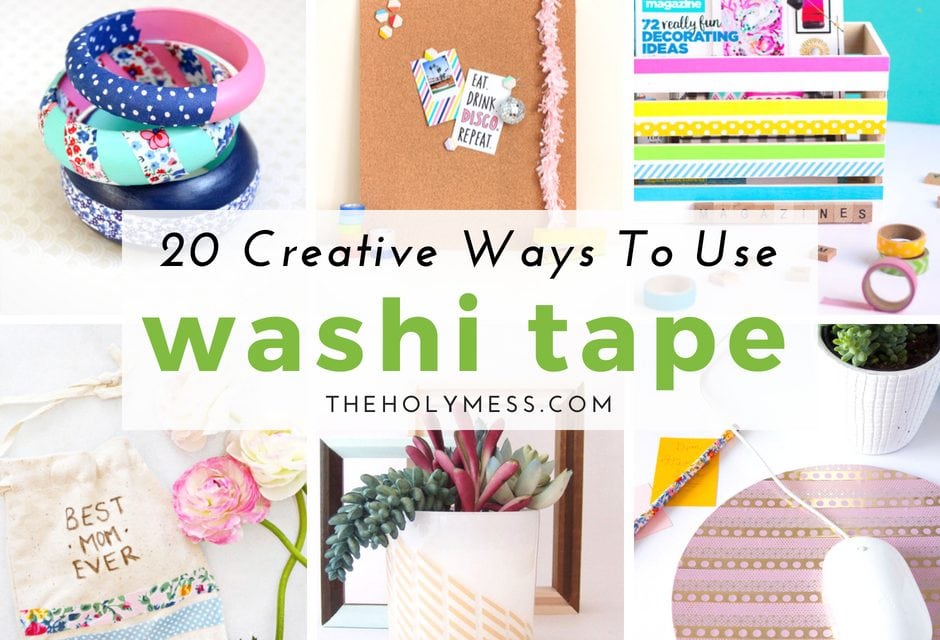 20 Creative Ways to Use Washi Tape