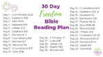 30 Day Bible Reading Plans: 25+ Free Collections to Guide You