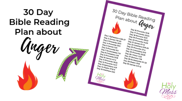 30 Bible Verses About Controlling Anger {Free PDF Printable Bible ...