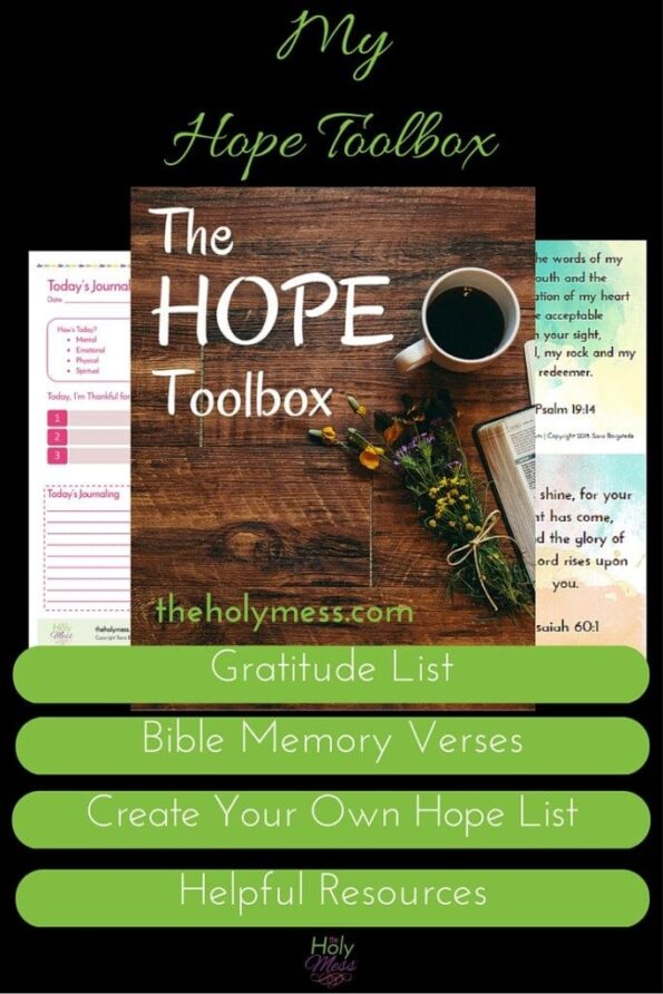 My Hope Toolbox: A Printable Kit for Overcoming Depression