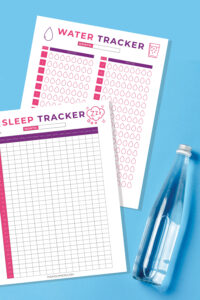 Free Printable Water Tracker for Health The Holy Mess