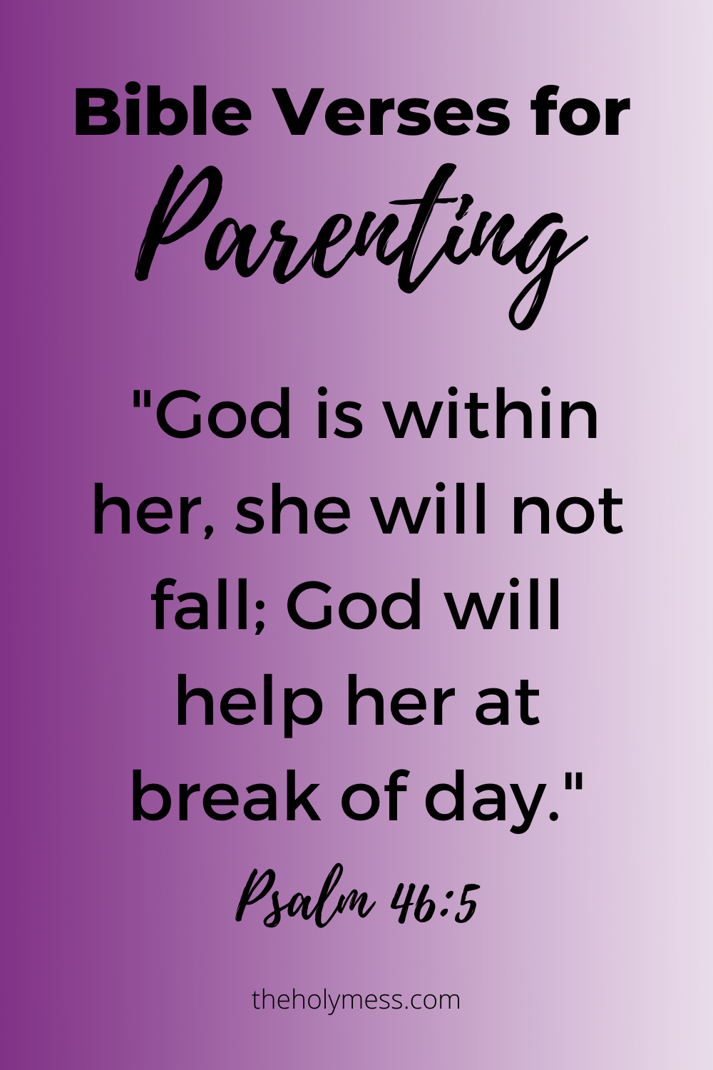 30 Day Bible Reading Plan of Bible Verses About Parenting The Holy Mess