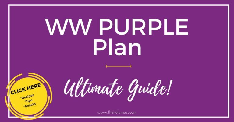 Weight Watchers Purple Plan Recipes, Tips & Meal Plan
