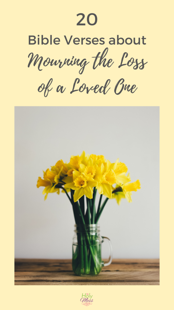 20 Bible Verses for Comfort in Death of a Loved One The Holy Mess
