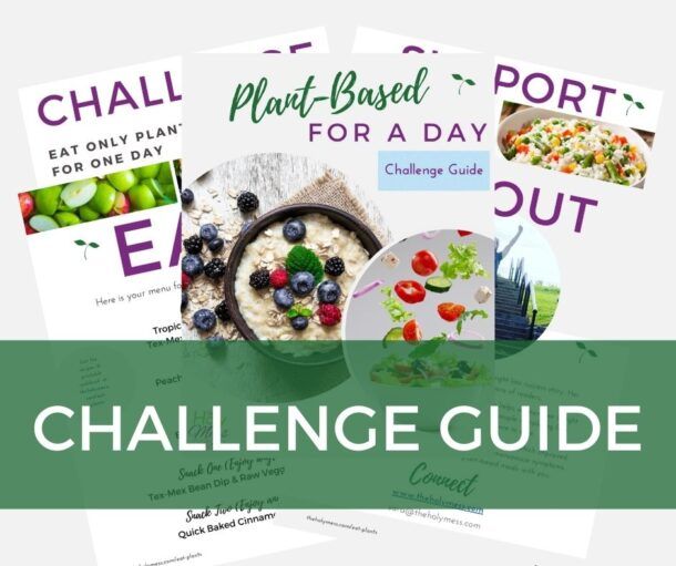 Plant-Based for a Day Challenge & One Day Meal Plan The Holy Mess