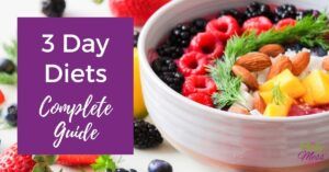 3 Day Diet Complete Guide: Lose Weight Quickly & Easily