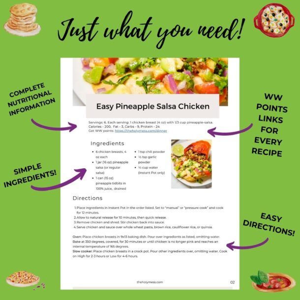 15 Easy Weight Loss Dinner Recipes (with Calories & WW Points) - The ...