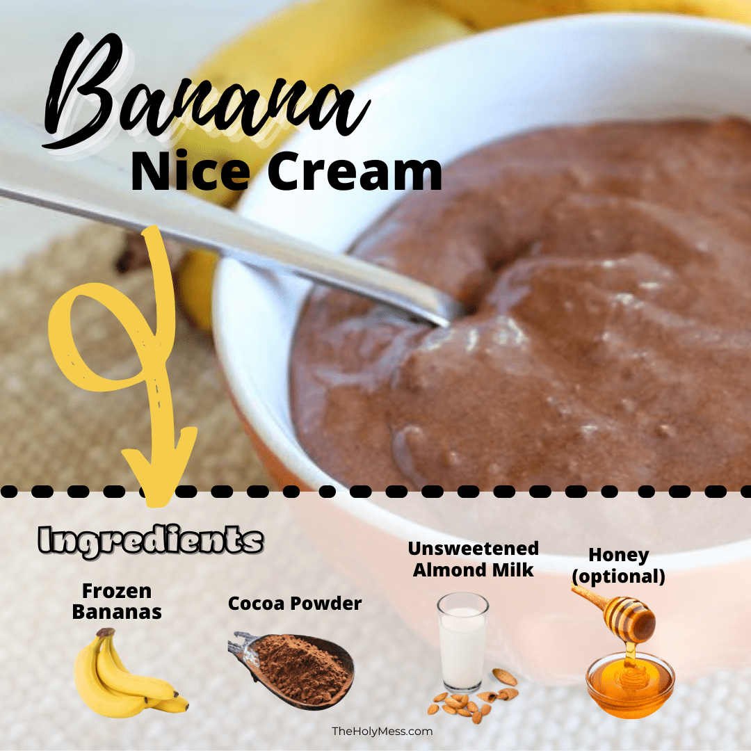 WW Zero Point Chocolate Banana Nice Cream Recipe