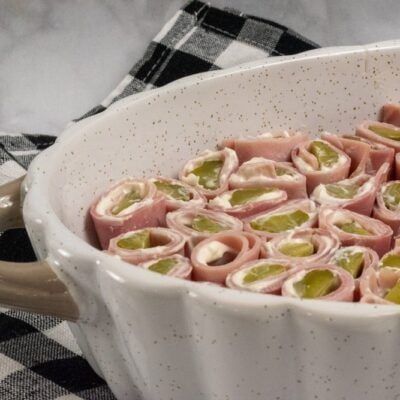 Healthy Weight Watchers Ham Roll Ups with Cream Cheese