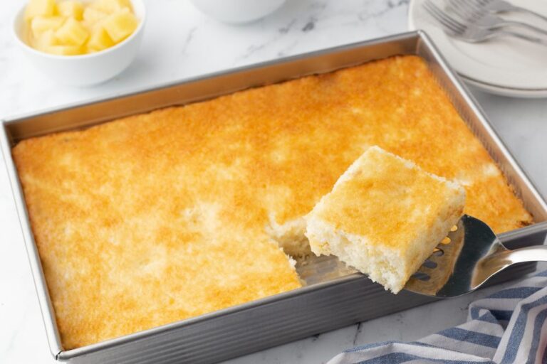 Weight Watchers Pineapple Angel Food Cake {Just 2 Ingredients!} The Holy Mess