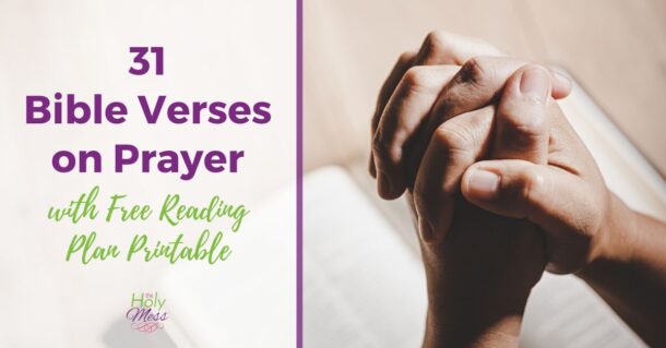 31 Days of Prayer Bible Reading plan