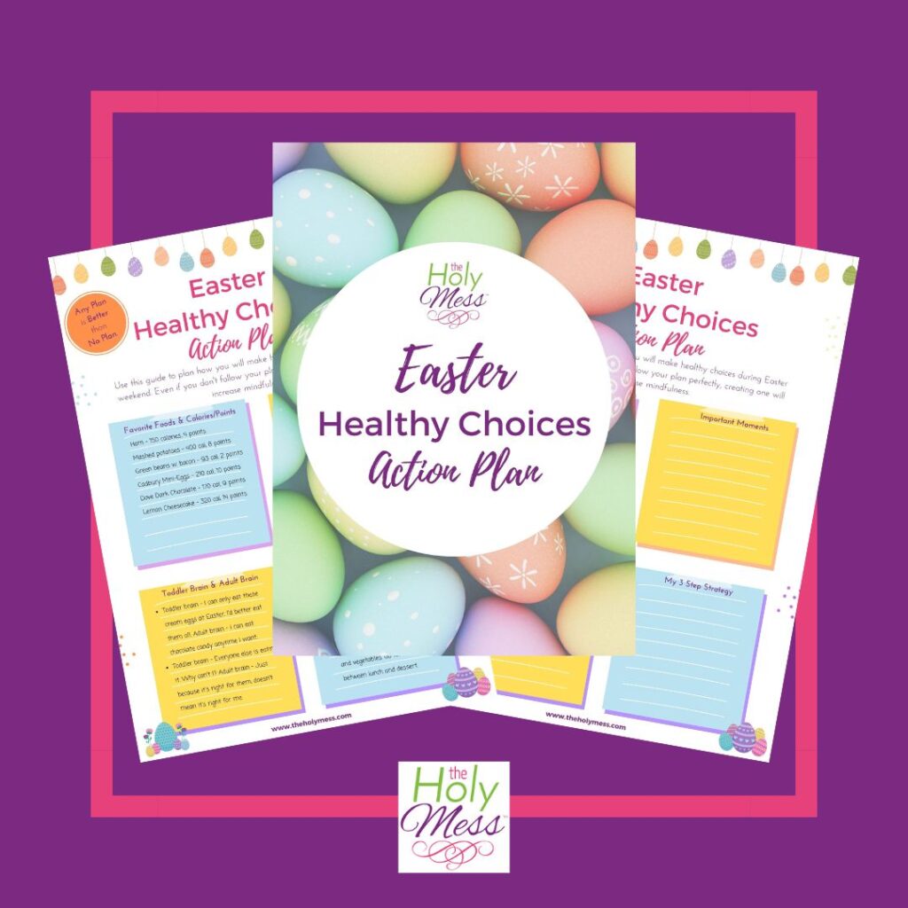 The Holy Mess Easter Healthy Choices Planner - The Holy Mess