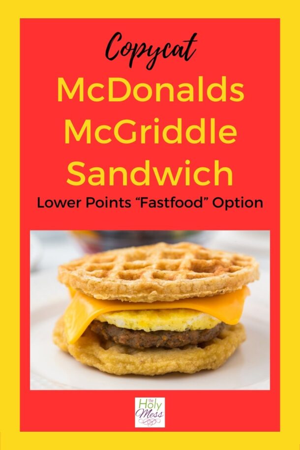 Healthier CopyCat McGriddle Sandwiches The Holy Mess