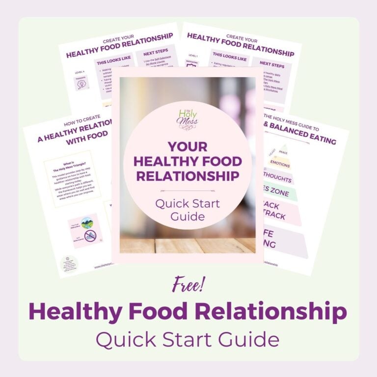 How to Create a Healthy Relationship with Food
