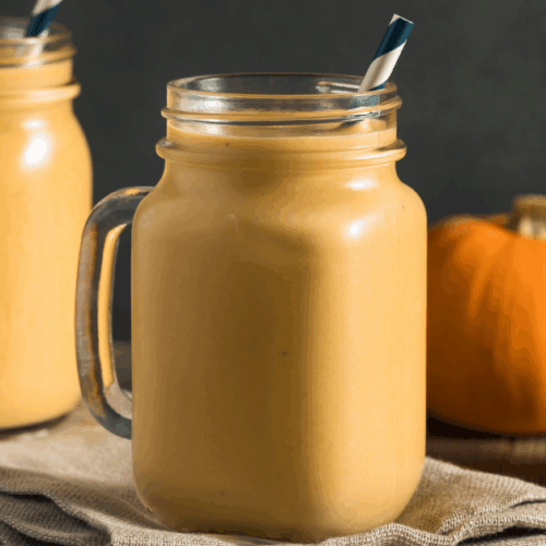 Protein Pumpkin Pie Smoothie (Healthy, Dairy-Free & WW Friendly)