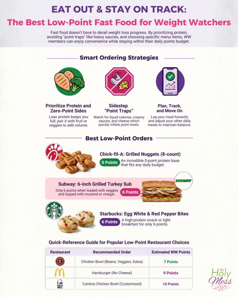 Best Fast Food Choices on Weight Watchers: Low Point Orders That Work